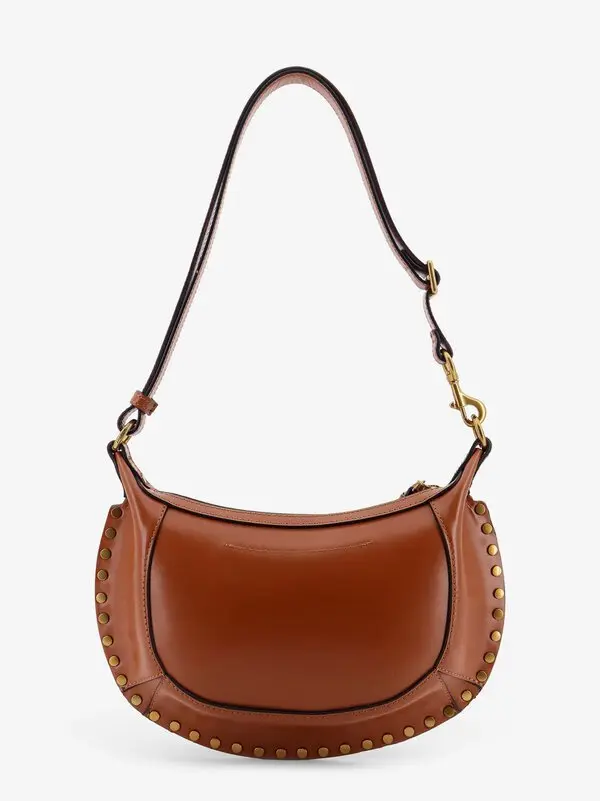 Isabel Marant Étoile Oskan Moon Leather Crossbody Bag