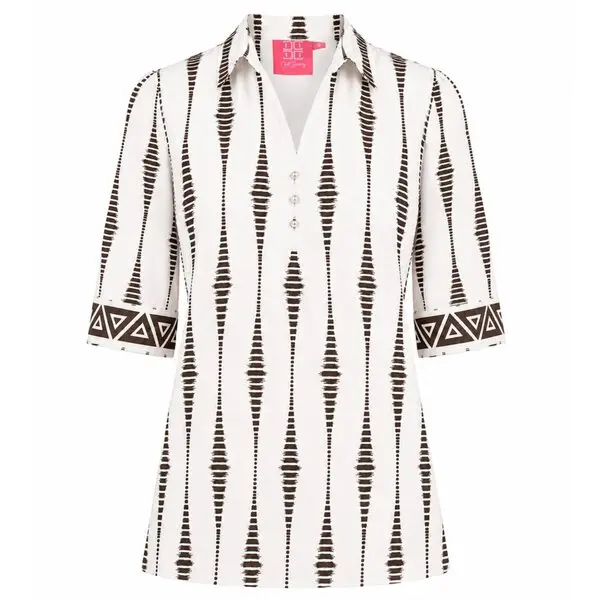 JUST DARVINY Marseille Top - White