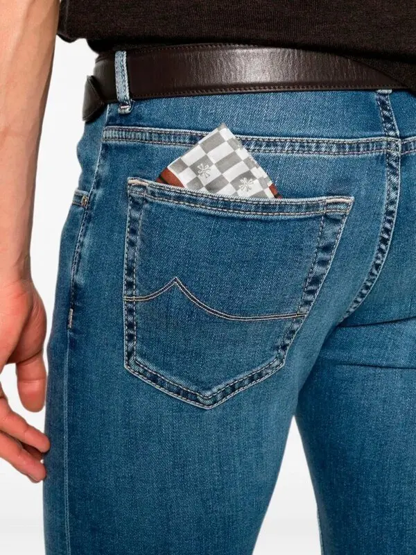 Jacob Cohen Nick Slim Fit 5-pocket Pants - Multicolor