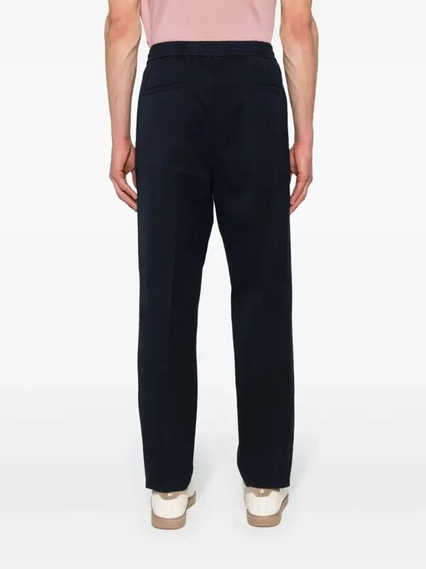 Brunello Cucinelli Cotton Drawstring Waist Pants - Multicolor