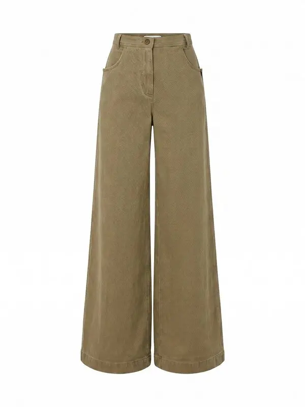 Max Mara Alamaro Cotton Pants - Multicolor