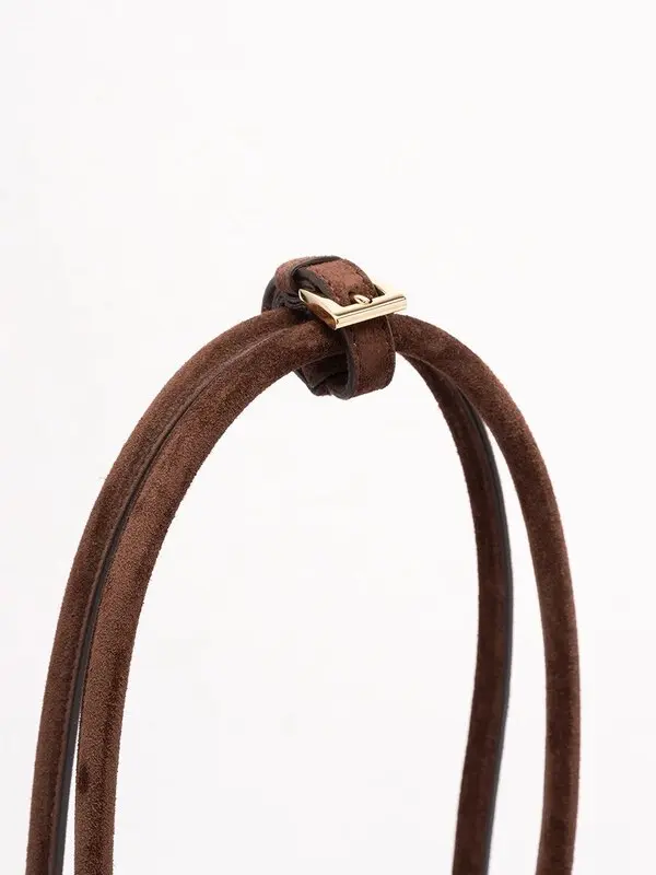 Prada Bonnie Medium Suede Bag - Multicolor