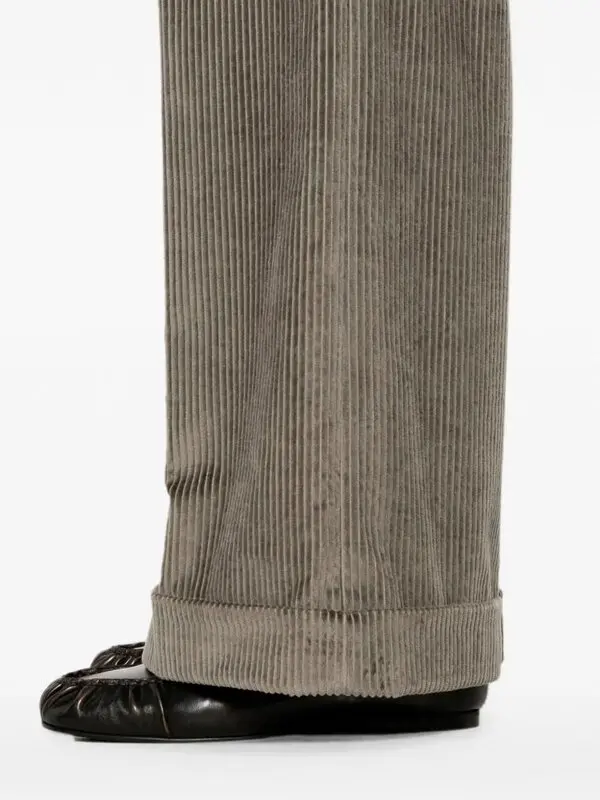 Brunello Cucinelli Cotton Wide-leg Pants - Multicolor