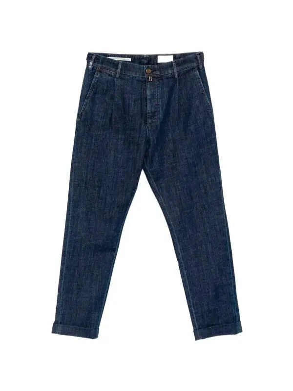 Jacob Cohen Cropped Slim Fit Pants - Multicolor