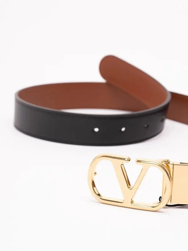 Valentino Garavani Vlogo Signature Buckle Belt - Multicolor