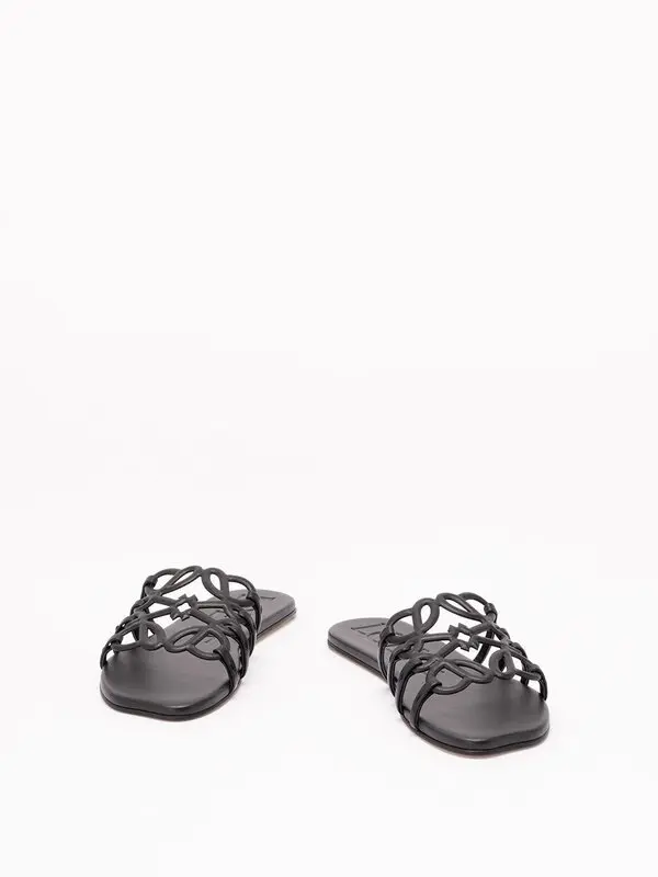 Loewe Petal Anagram Slides - Multicolor