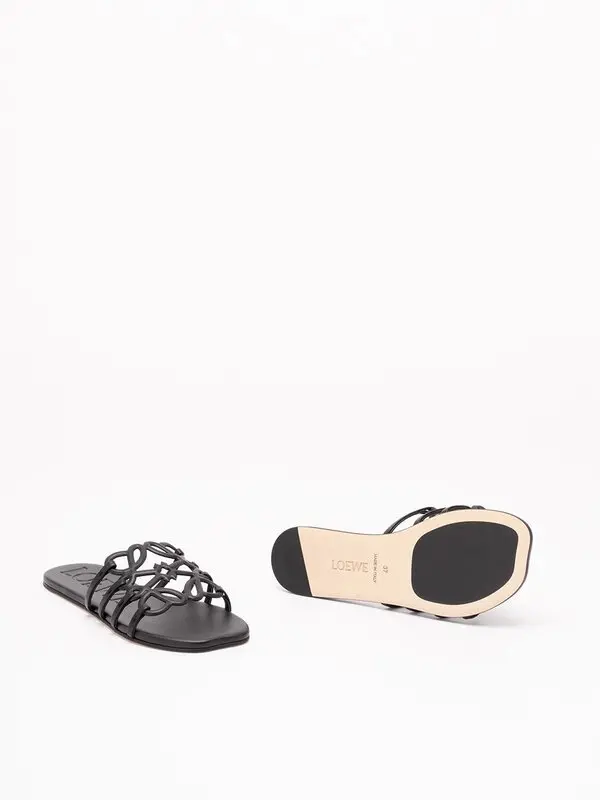 Loewe Petal Anagram Slides - Multicolor