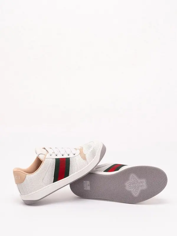 Gucci Leather Sneakers - Multicolor