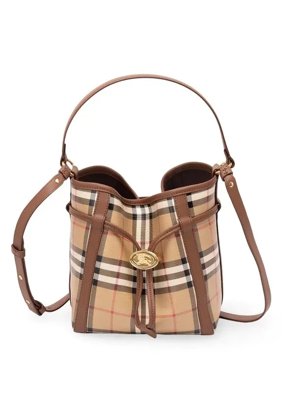 Burberry Mini Drawstring Bucket Bag