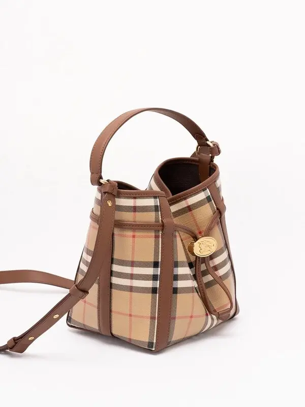 Burberry Mini Drawstring Bucket Bag