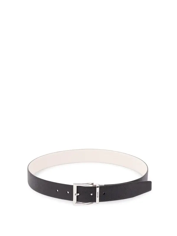 Prada Saffiano Leather Reversible Belt