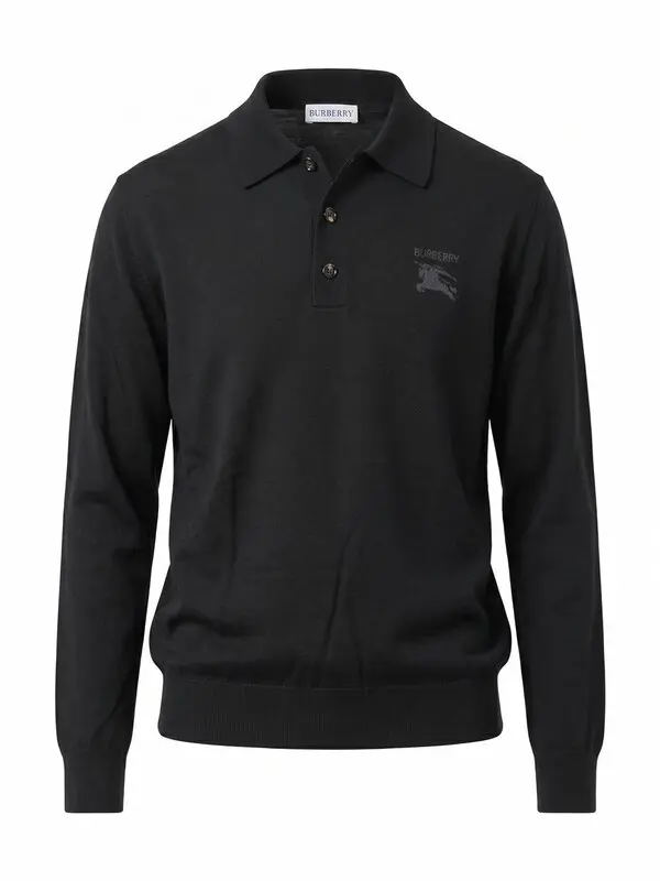 Burberry Emory Polo Sweater - Multicolor