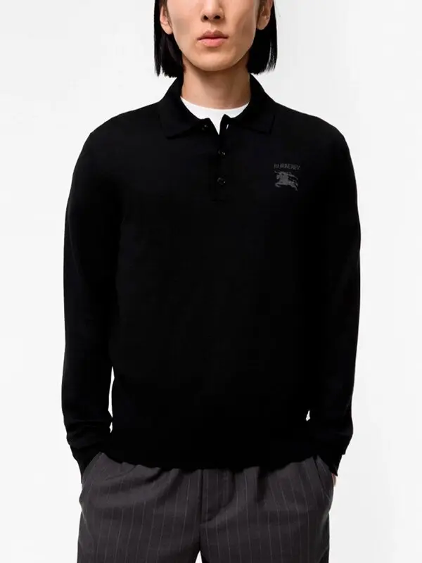 Burberry Emory Polo Sweater - Multicolor