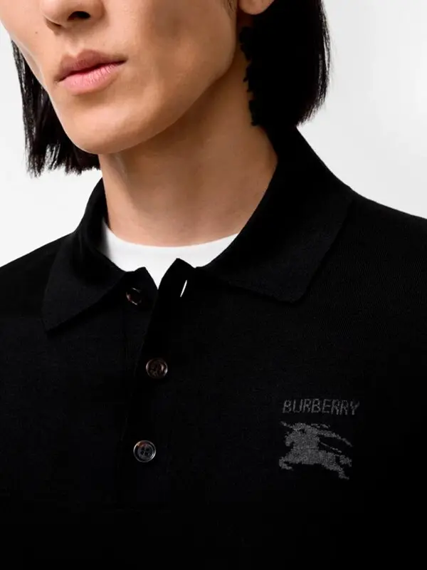 Burberry Emory Polo Sweater - Multicolor