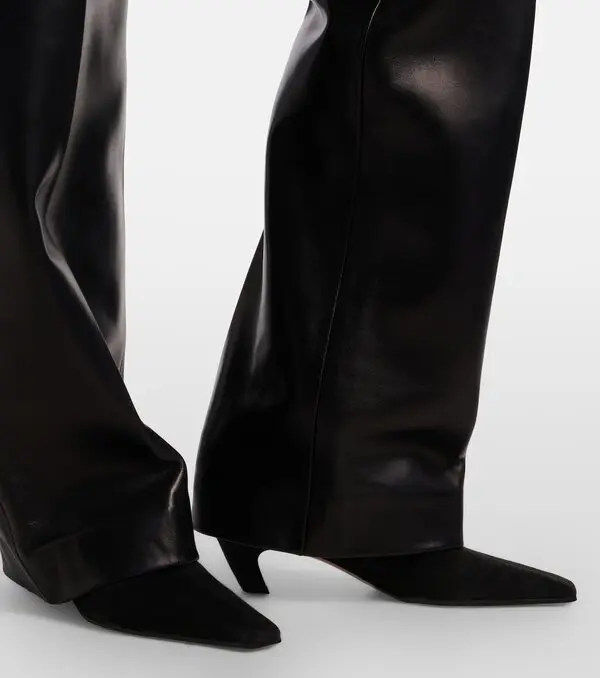 Khaite Arizona Suede Ankle Boots