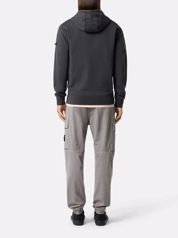 Stone Island Garment Dyed "old" Cotton Cargo Pants - Multicolor