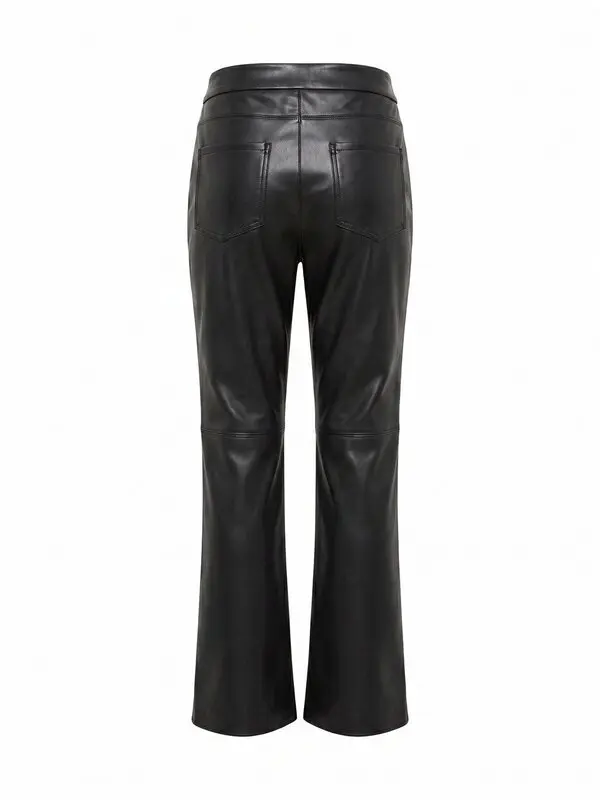 Max Mara Leather-look Pants - Multicolor