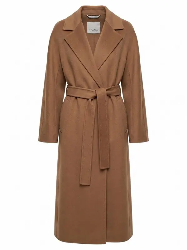 Max Mara Penelope Wool Coat - Multicolor