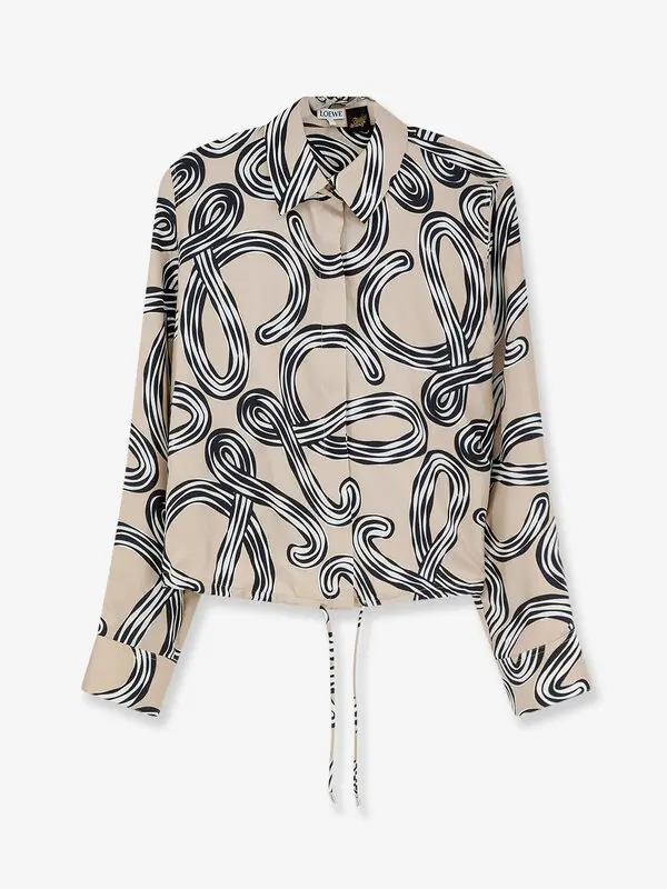 Loewe Printed Silk Shirt - Multicolor