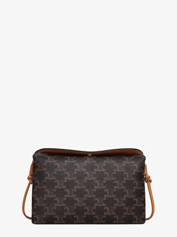 Celine Triomphe Canvas Trio Crossbody Bag