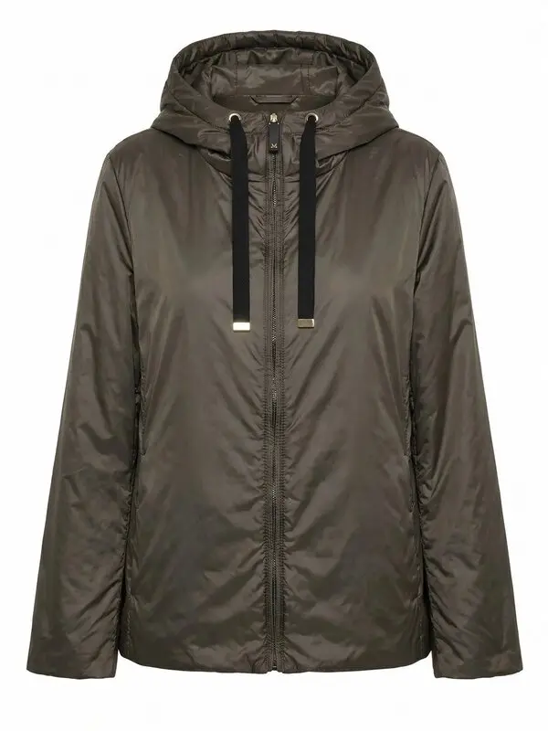 Max Mara Hooded Zip-up Jacket - Multicolor