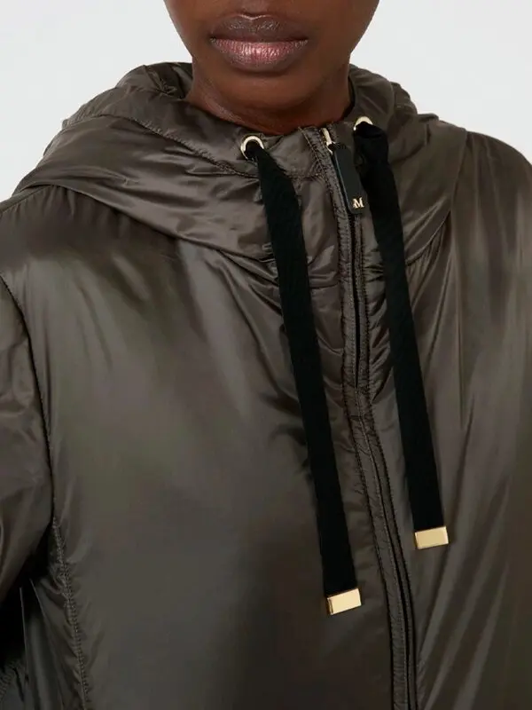 Max Mara Hooded Zip-up Jacket - Multicolor