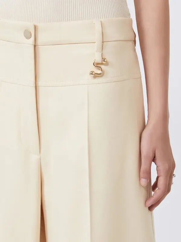 Sportmax Casual Pants With Belt Loops