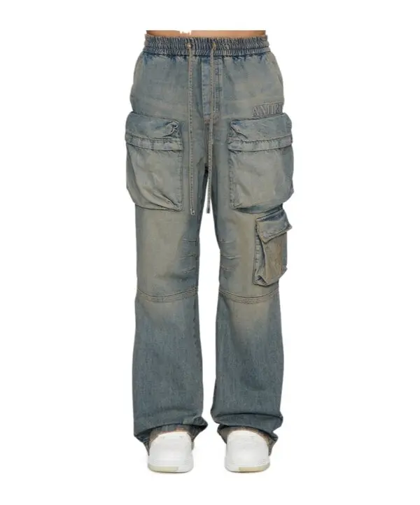 Amiri Drawstring-waist Cargo Pants