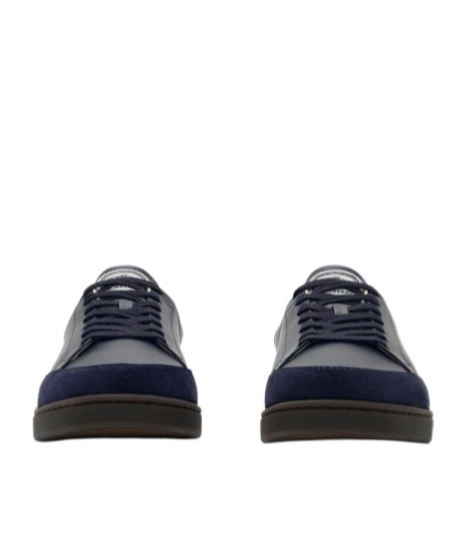 Burberry Leather And Suede Set Sneakers