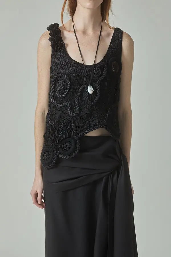 HEIRLOME India Top - Black