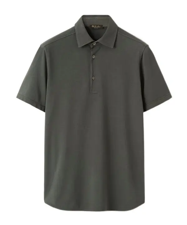 Loro Piana Brenna Polo Shirt - Clorofilla