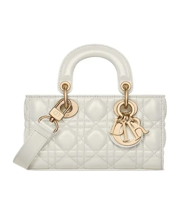 Dior Mini Lady D-joy Bag - White