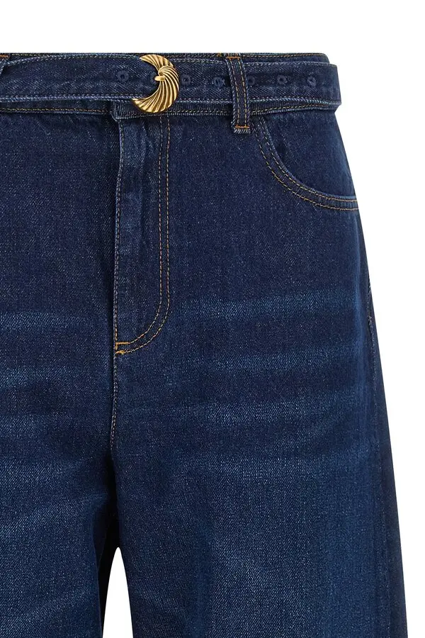 TWINSET Barrel-leg Jeans