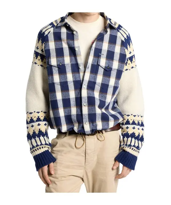 Dsquared2 Classic Check Drawstring Shirt