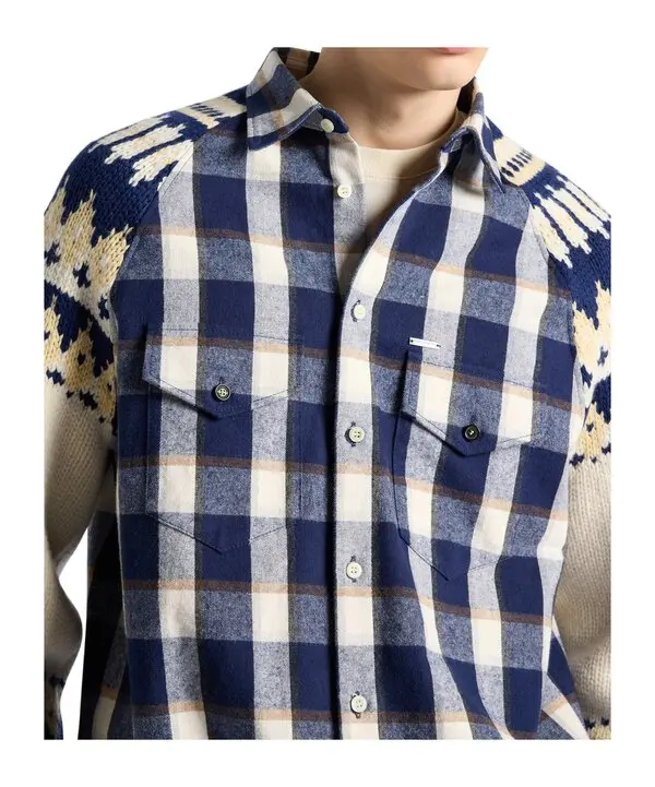 Dsquared2 Classic Check Drawstring Shirt