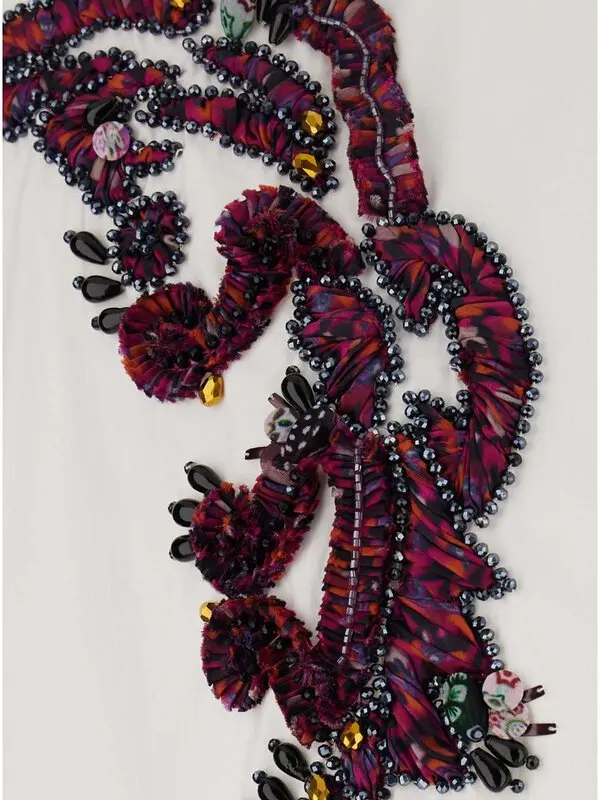 Dries Van Noten Embroidered Long-sleeved Shirt