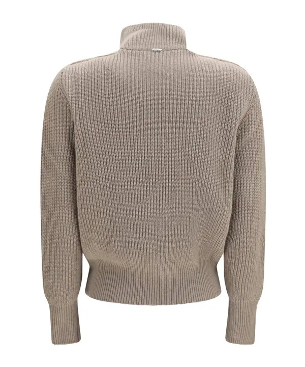 Herno Zip-up Knitted Cardigan
