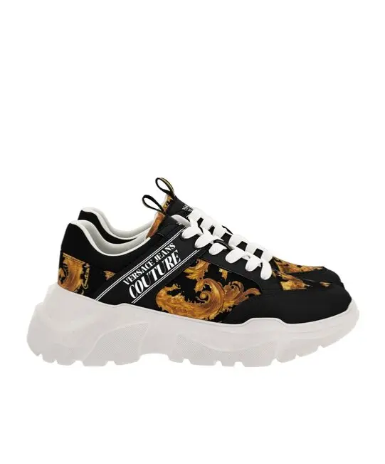 Versace Baroque Lace-up Sneakers