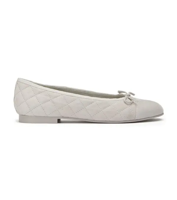 TONY BIANCO Roxie Quilted Ballet Flats With Bow Detailing
