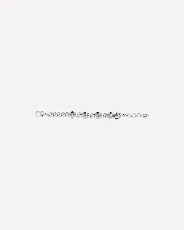 Alexander McQueen Skull Bracelet - Silver