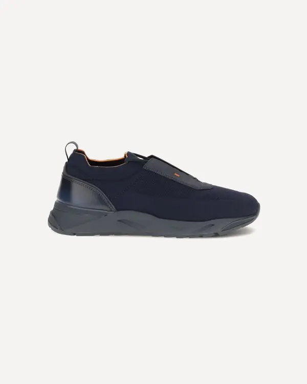Santoni Stretch Fabric Sneakers