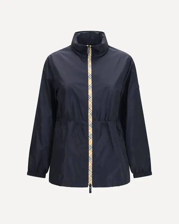 Burberry Short Pool Nylon Jacket Feale - Black