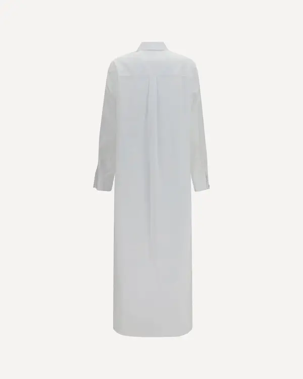 Alaïa Asymmetric Cotton Poplin Shirt