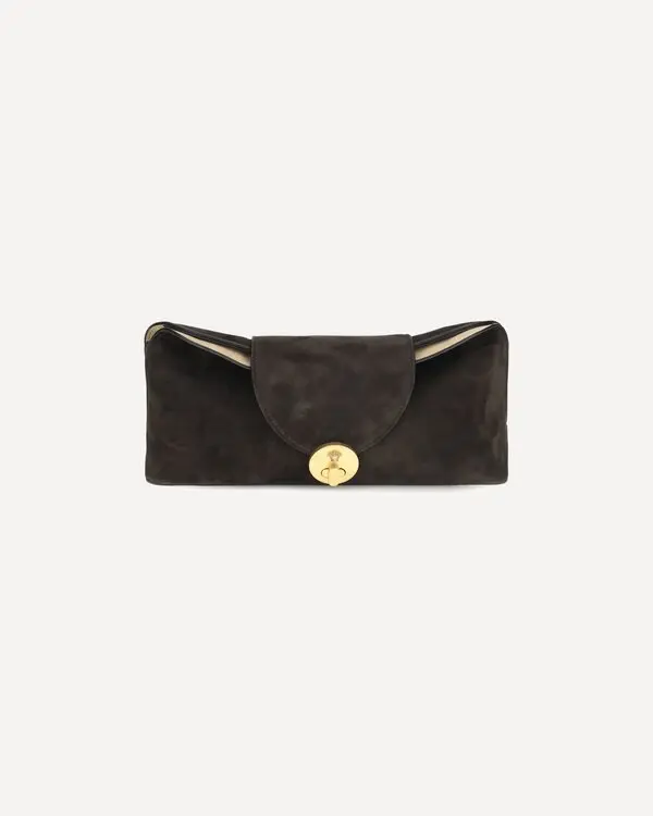 Versace Vivian Suede Pouch