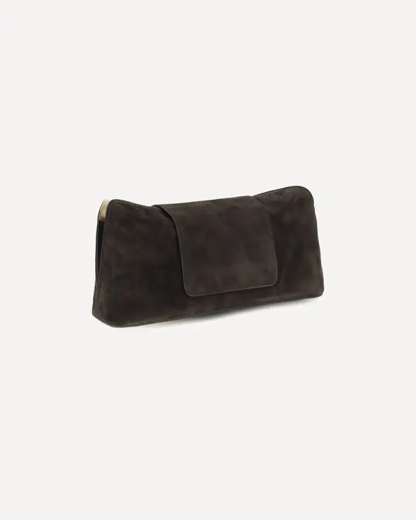 Versace Vivian Suede Pouch