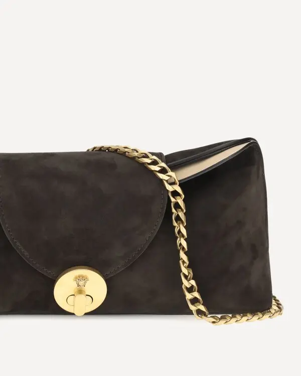Versace Vivian Suede Pouch