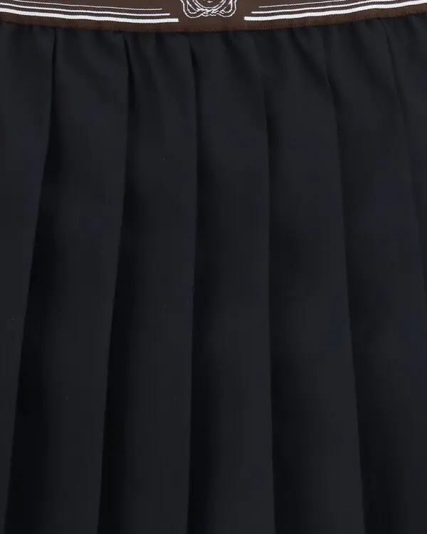 Versace Medusa '95 Pleated Skirt - Black