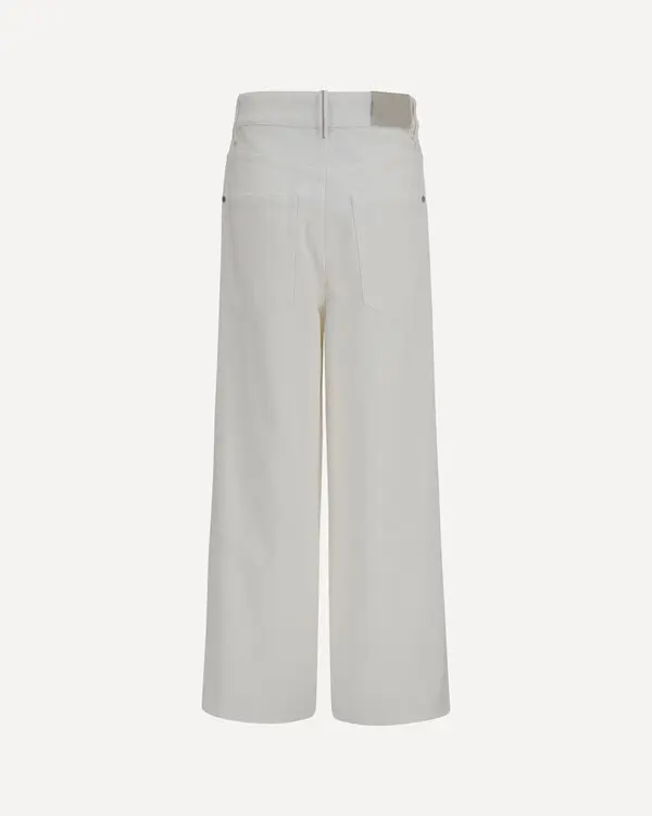 Brunello Cucinelli High-rise Palazzo Jeans