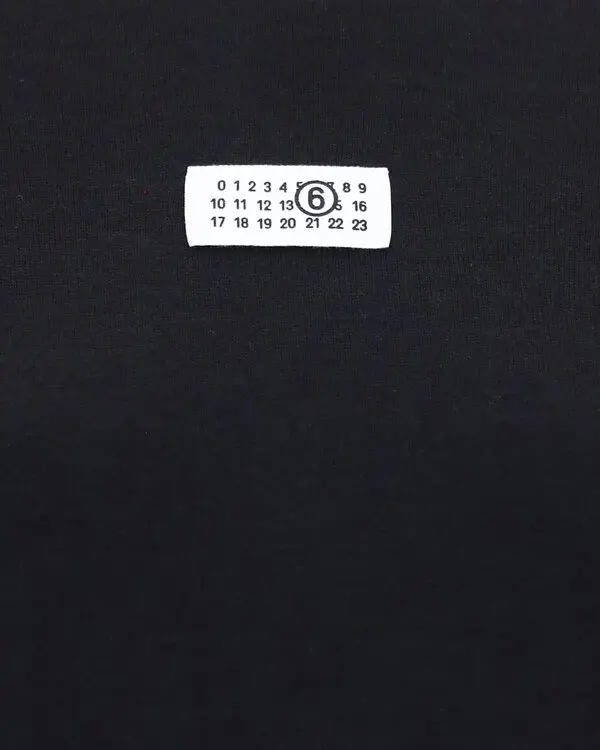MAISON MARGIELA Wool-blend T-shirt With Contrast Details