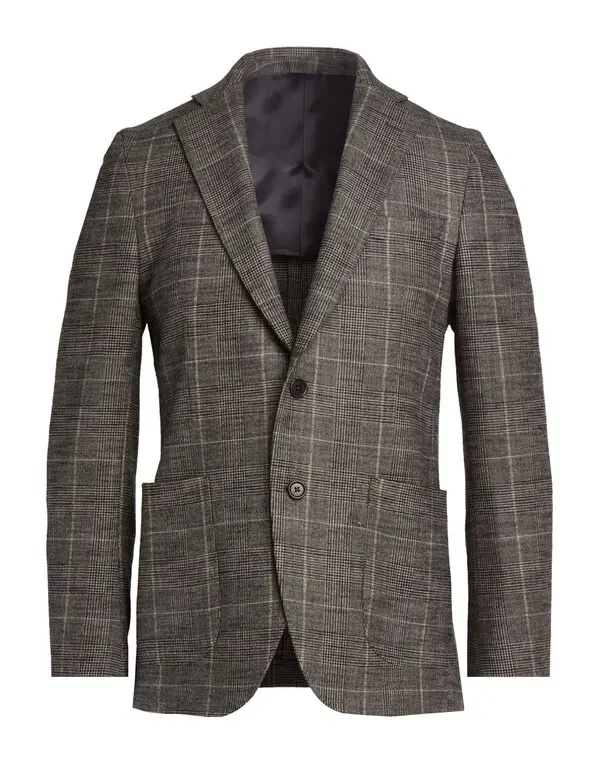 TOMBOLINI Blazer Size Viscose, Polyester, Elastane